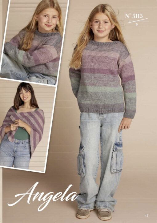 Lammy yarns Angela mos groen (026) - uni